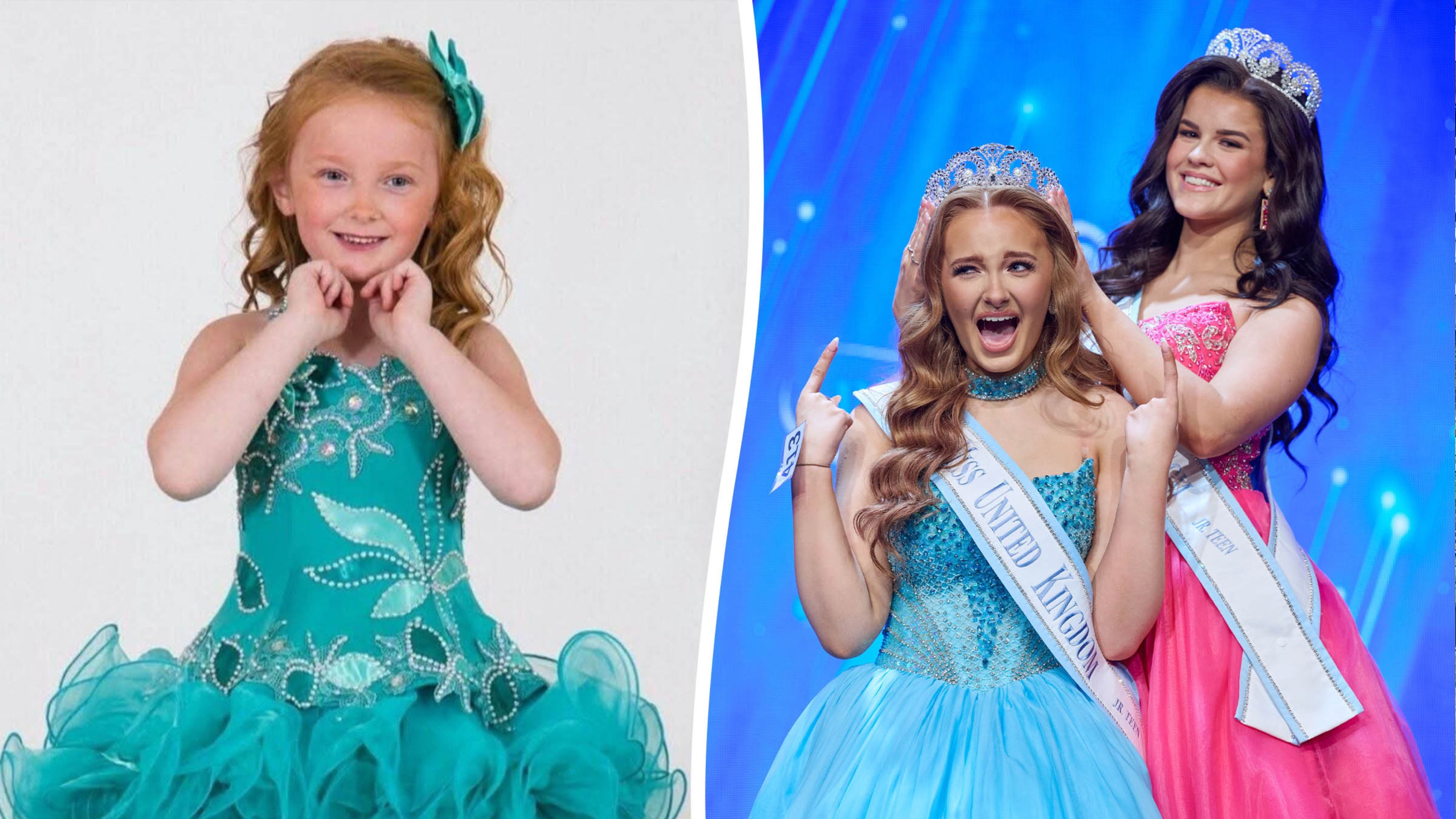 Teen who was bullied for her ginger hair wins prestigious UK beauty pageant