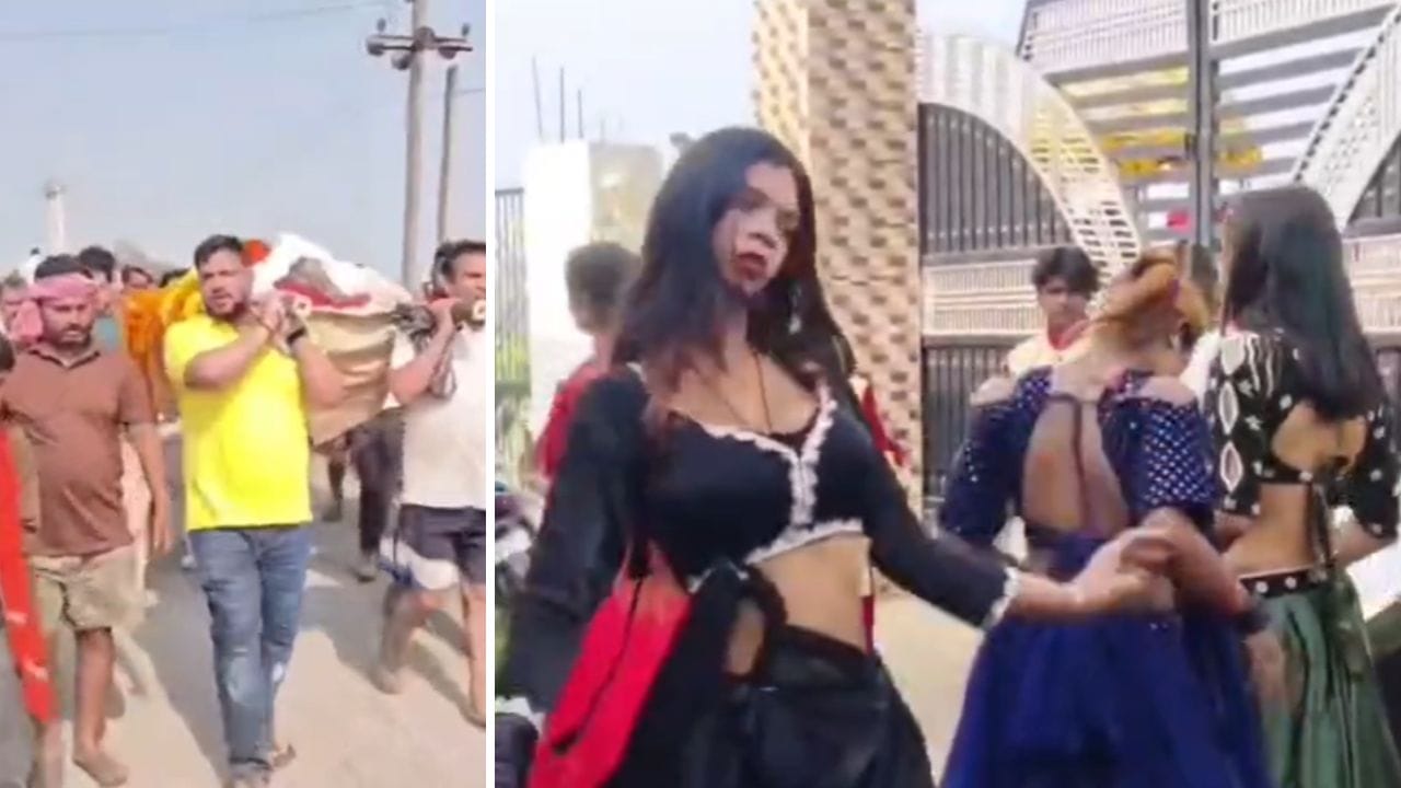 700 गाड़ियों का काफिला, बैंड-बाजा और डीजे की धुन पर थिरकते लोग… भोजपुर ...