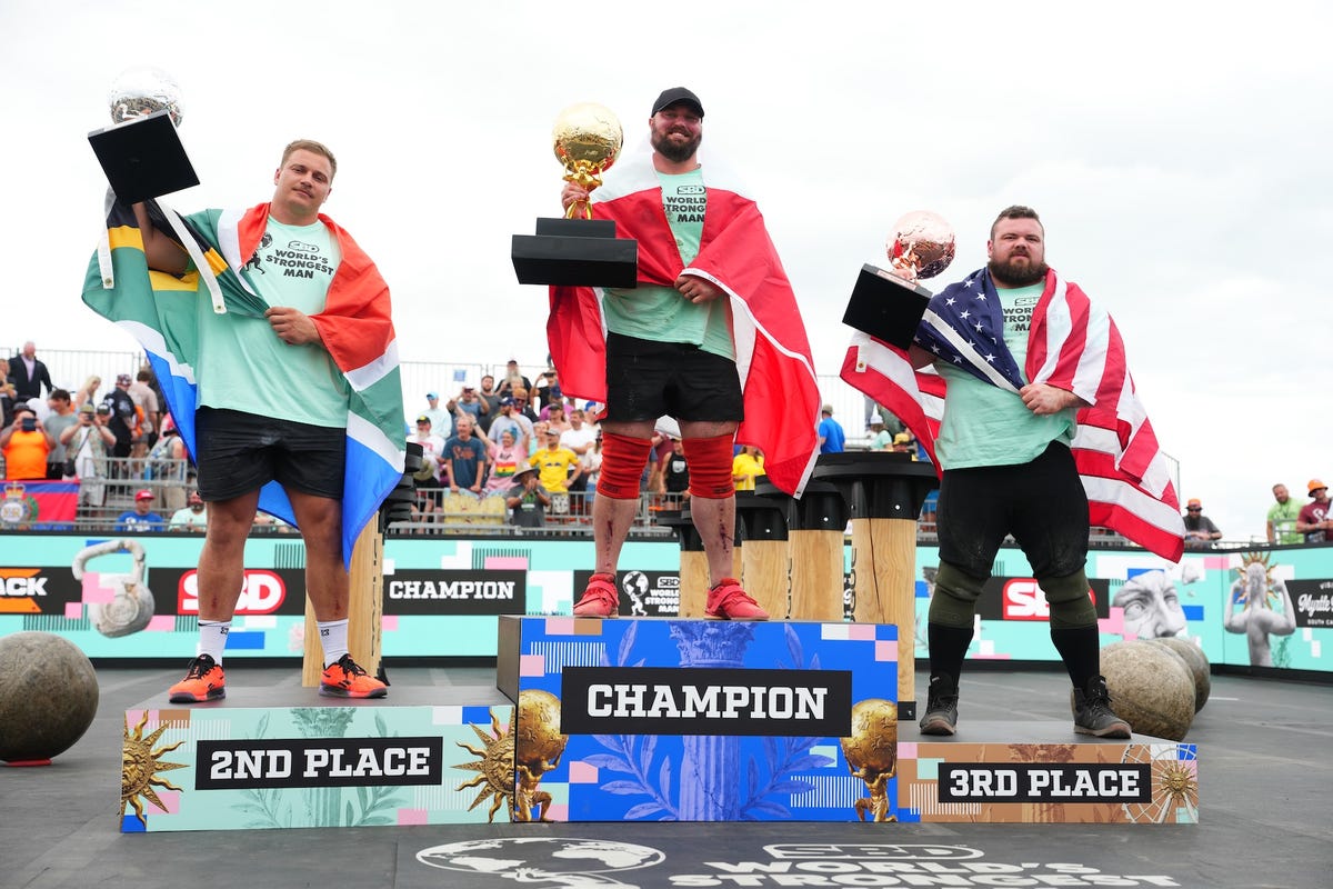 Mitchell Hooper wins World’s Strongest Man title for second time