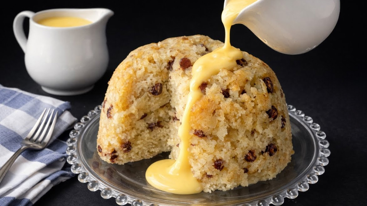 Homemade Spotted Dick With Rich Flavor And Texture Recipe