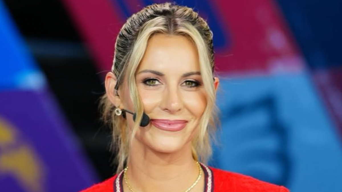 Laura Rutledge received rave reviews for her NFL draft performance