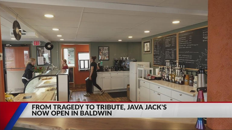 Baldwin coffee shop Java Jack’s honors crash victim Jack Ritchie