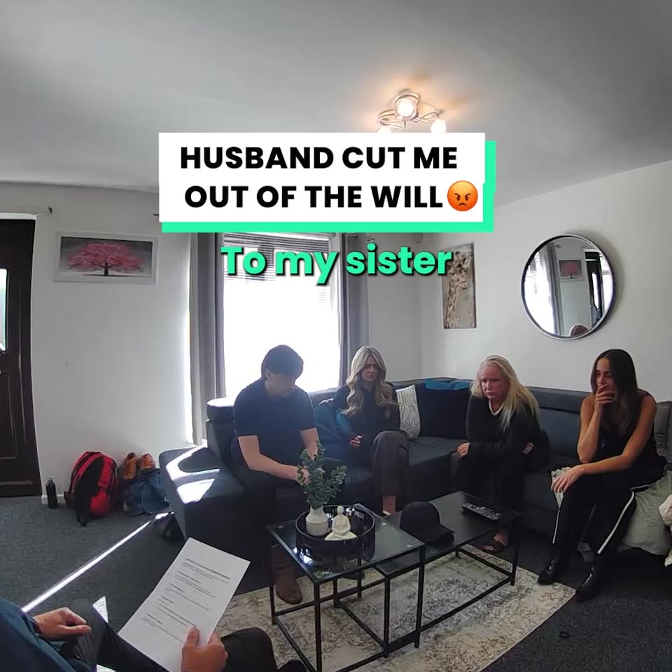 Husband cut me out of his will