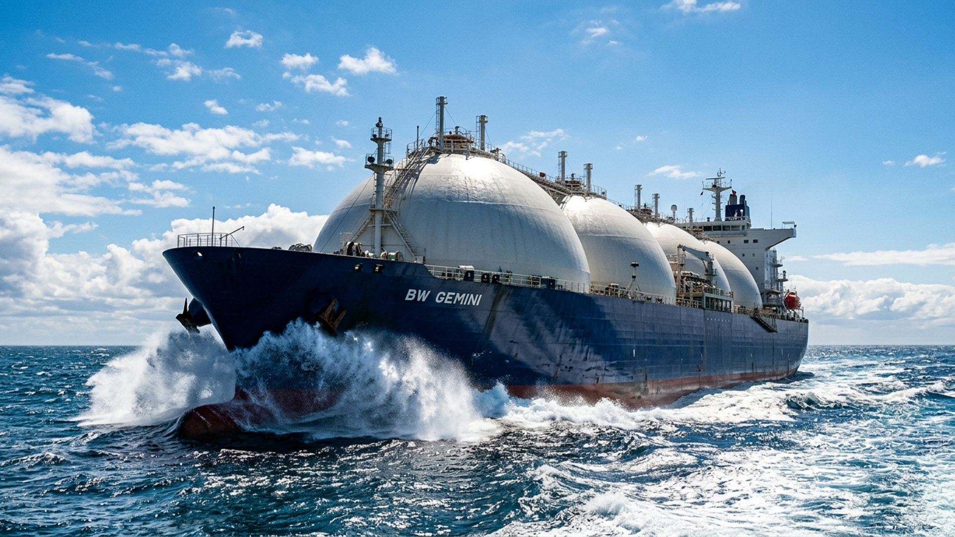 How ships carry gas as liquid, the physics of pressure, temperature ...