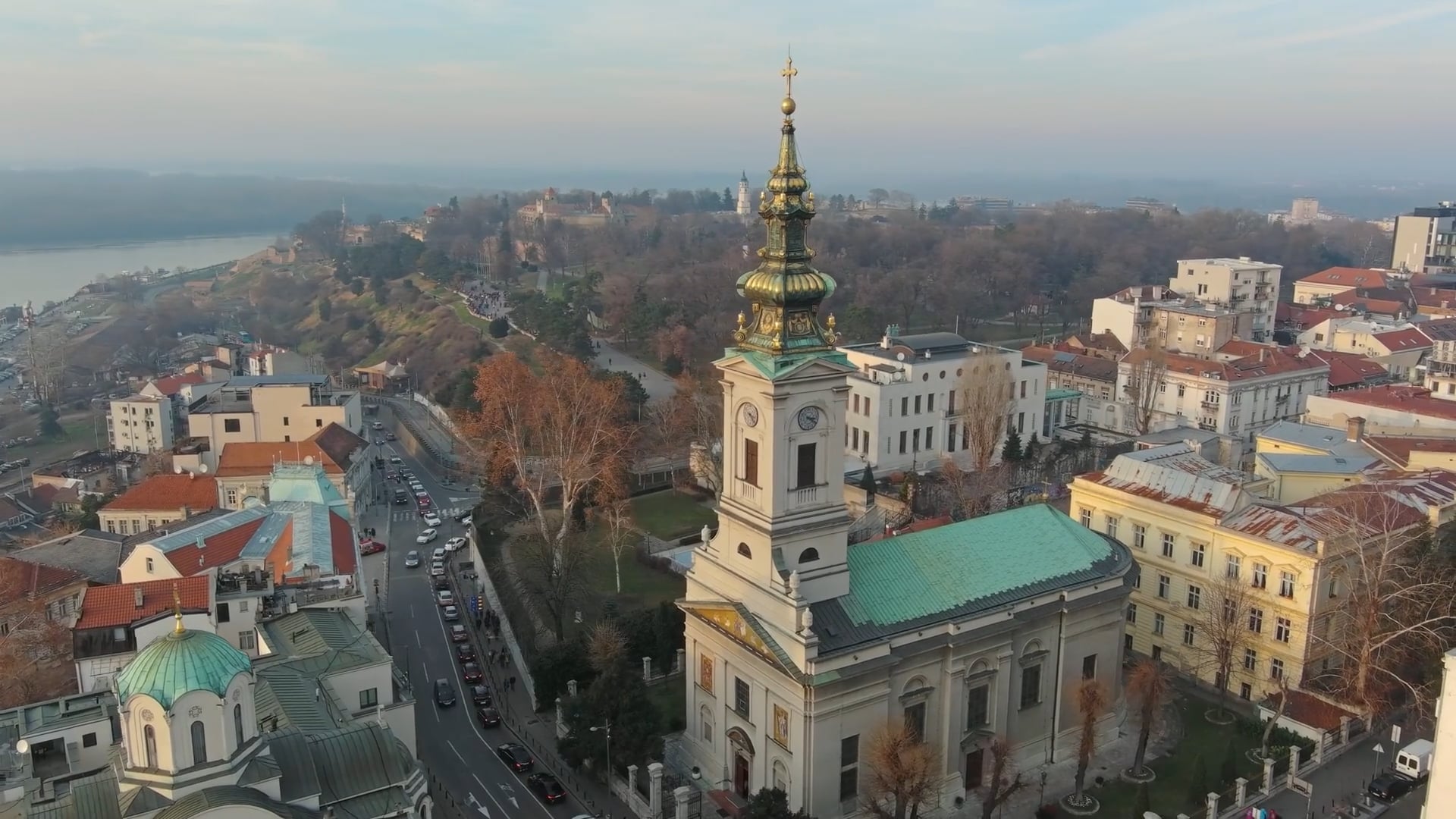 Belgrade: Drone tours Serbia's 'White City'