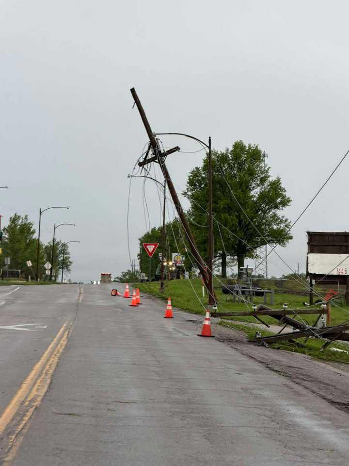 MSHP troopers assisting in Saline County after tornado-warned storm ...