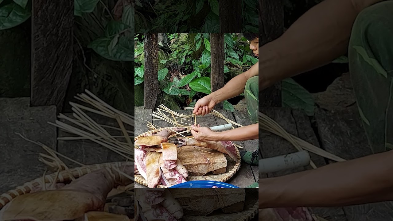 How I preserved 20 kg of wild boar meat