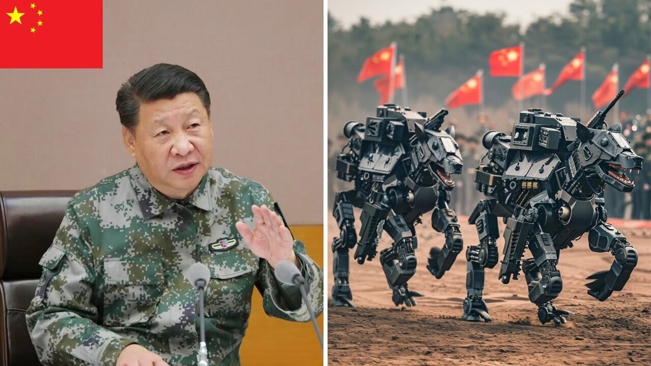 China’s armed robot dogs aren’t science fiction anymore