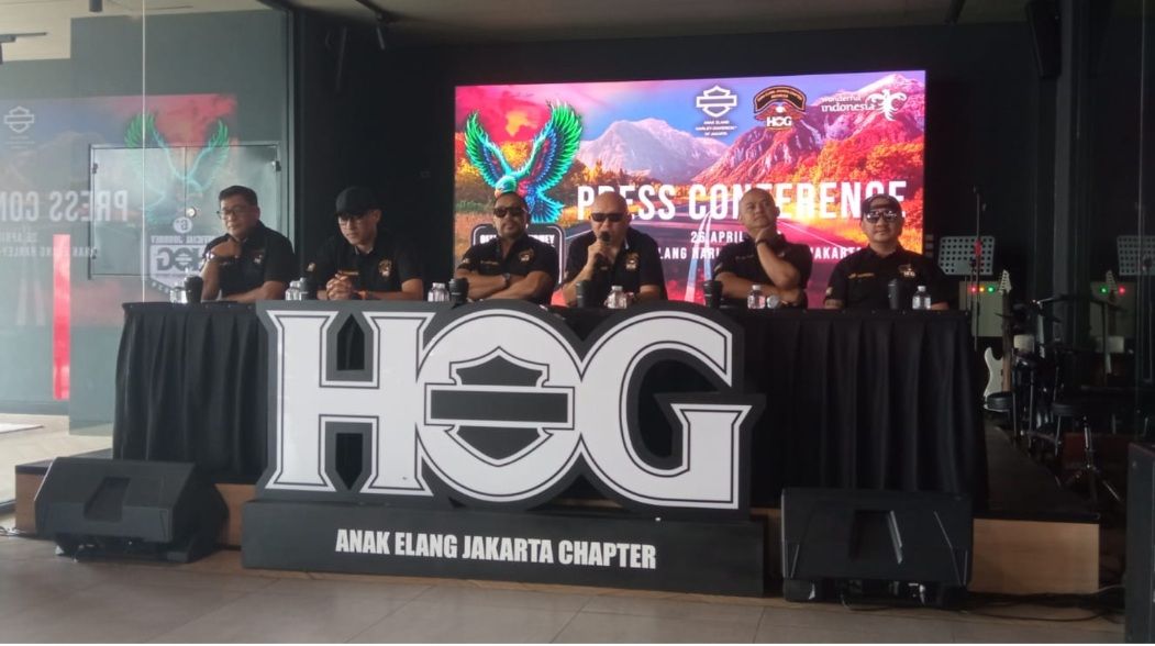 165 member HOG Anak Elang Jakarta Chapter siap ngegas ke Bali, ini rute ...