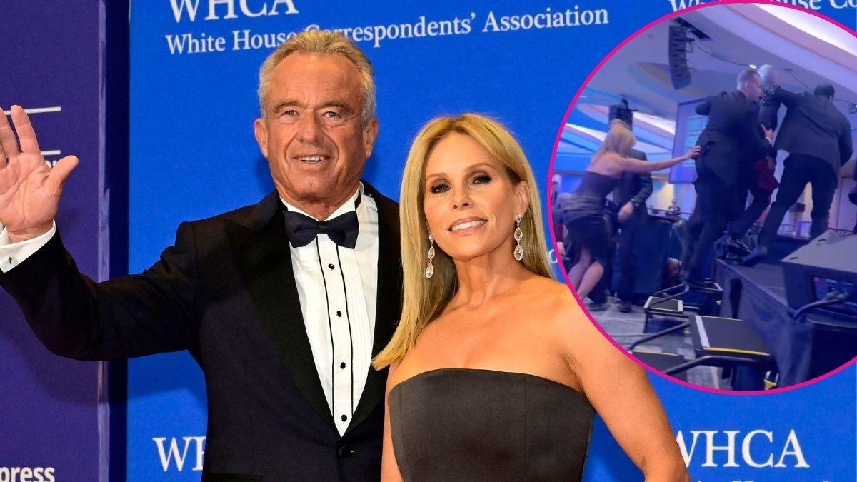 Robert F Kennedy Jr. accused of leaving wife Cheryl Hines behind as he ...