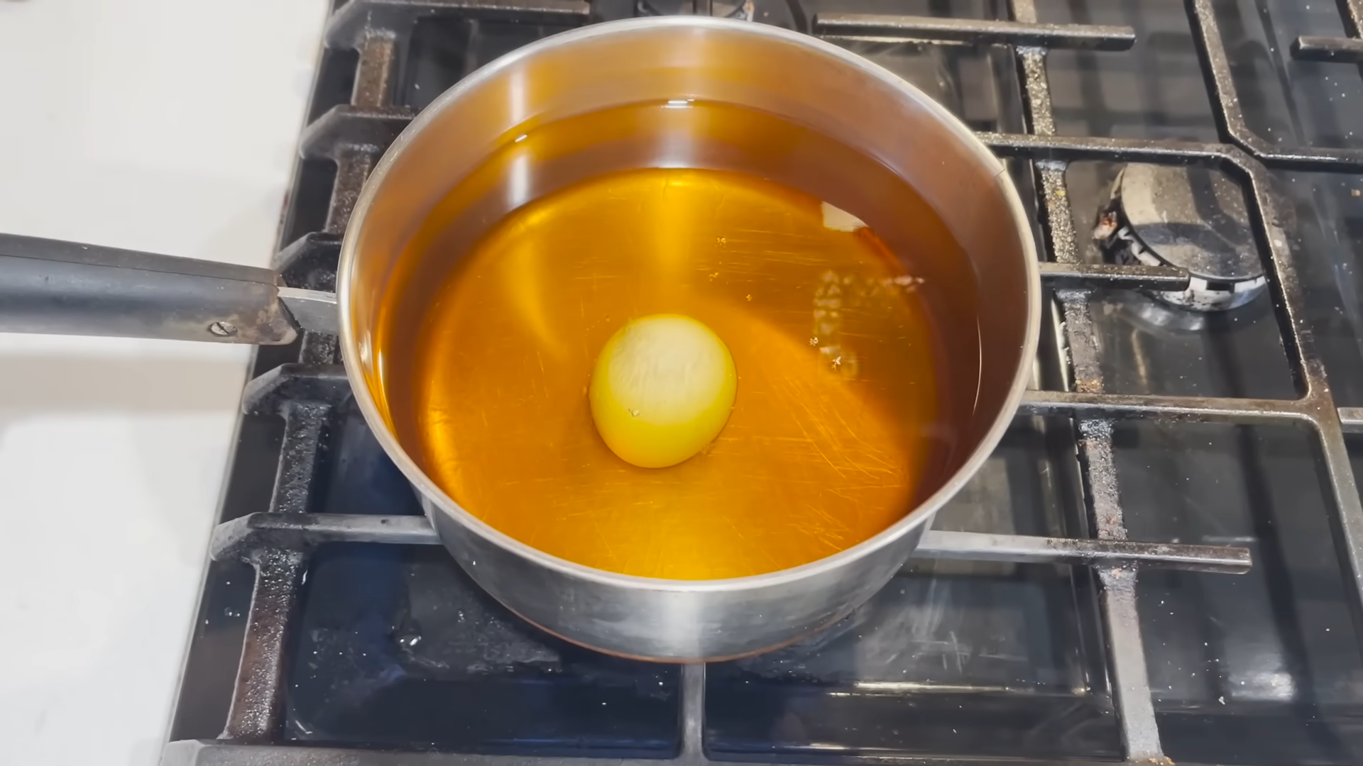 Why you should never try to deep fry a raw egg