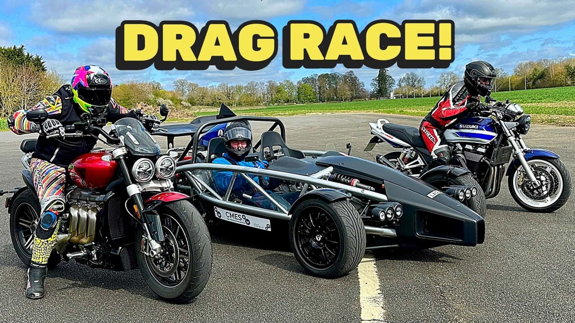 Battle of the supercharged motorcycles: Triumph vs. Suzuki vs. Ariel