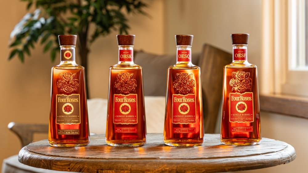Four Roses adds three new bourbons to its single barrel collection