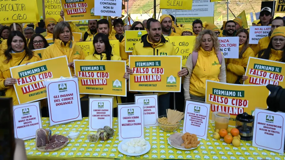 Coldiretti: la distorsione del "made in Italy" che arriva dall'estero