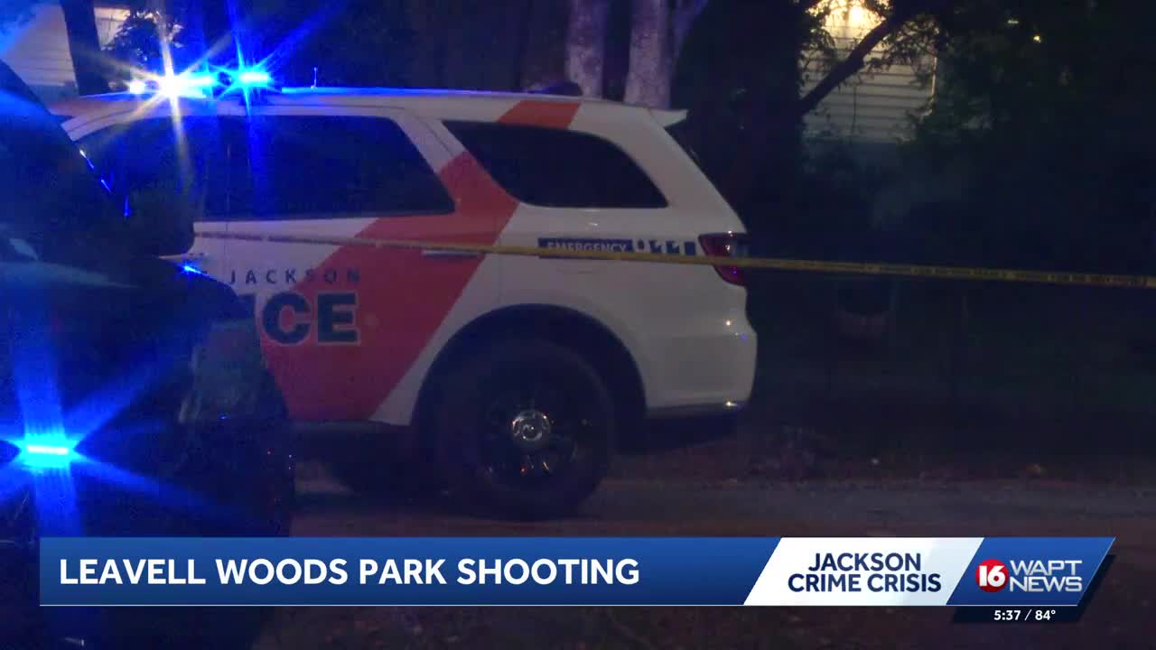 Jackson police investigate deadly shooting at Leavell Woods Park
