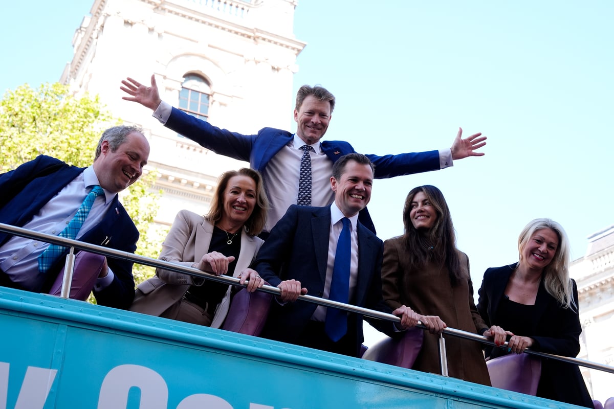 Reform UK's Whitehall fuel protest stalls as barely anyone turns up