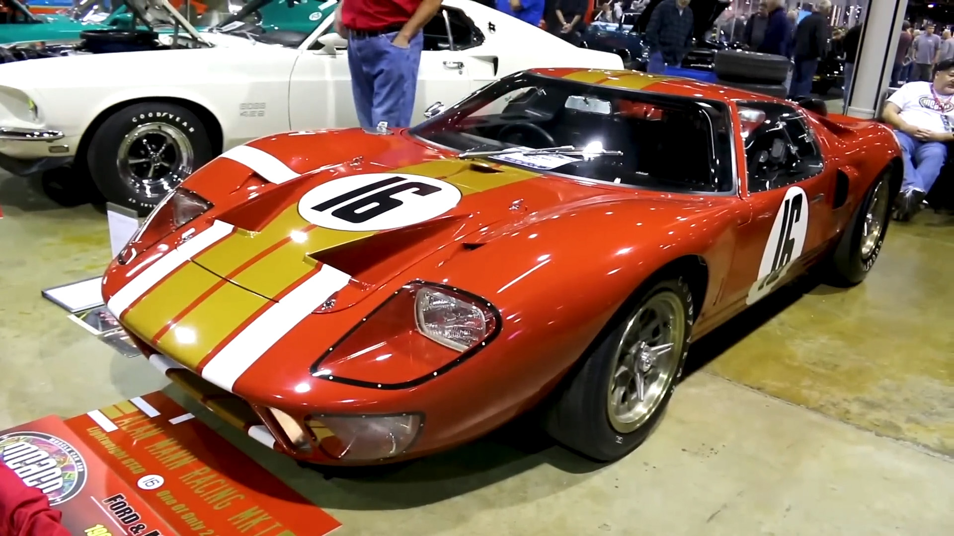This classic Ford GT40 is one of only 2 in the world
