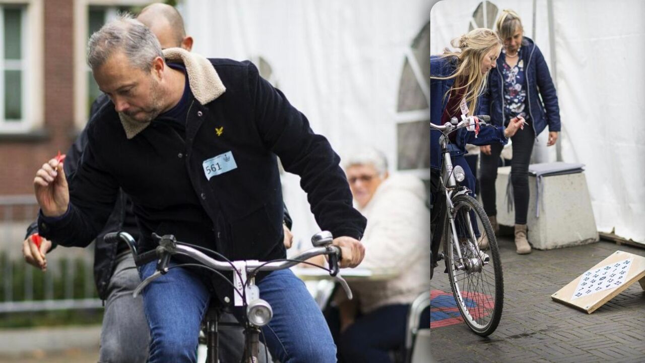 Vogelpik vanop de fiets in Merksplas wil erkend worden als immaterieel ...