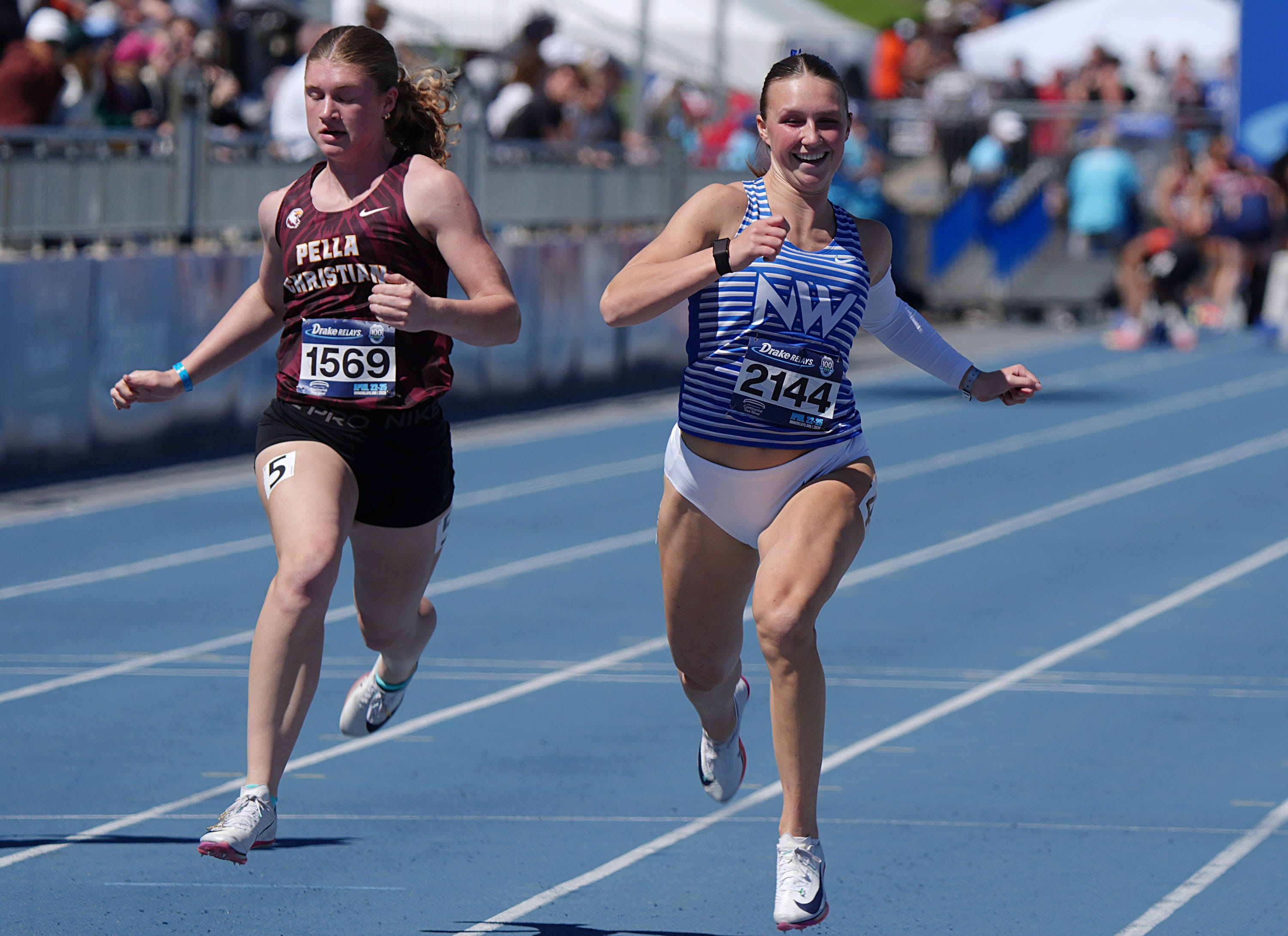 Waukee Northwest wins a lot with Katie Willits running her race