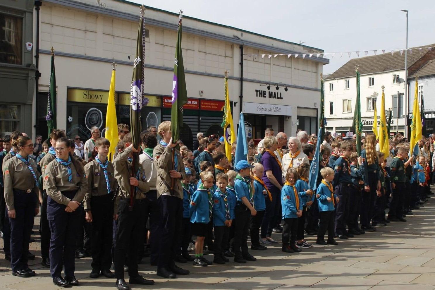 Warm sunshine accompanies Melton's annual St George's Day parade