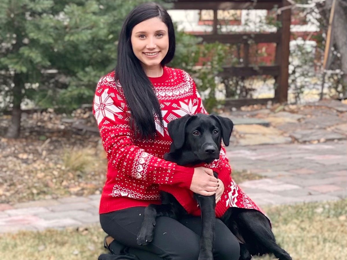 I bought matching holiday sweaters for me and my dog — it's my best ...