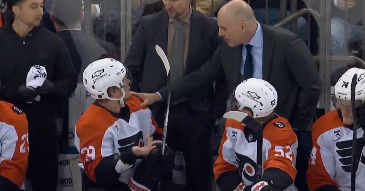 Flyers move to make Matvei Michkov healthy scratch