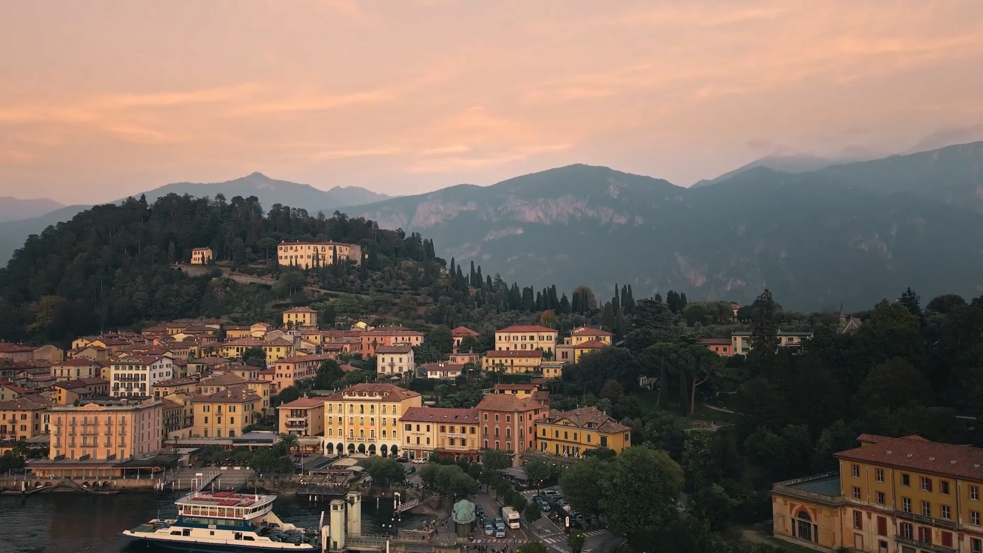 Bellagio: Drone views of Italy's 'Pearl of Lake Como'