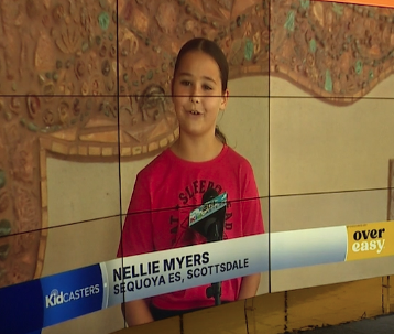 Kidcaster Nellie gives your Monday morning forecast from Sequoya ...