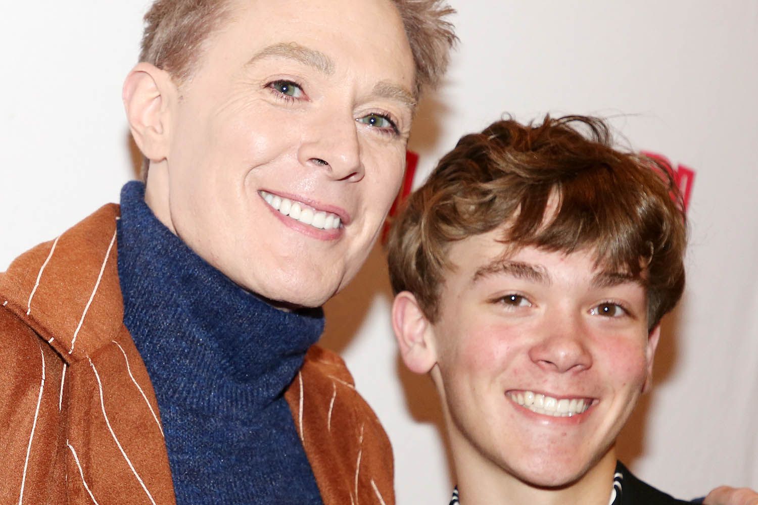 Clay Aiken's son Parker, 17, looks all grown up as he heads to his ...