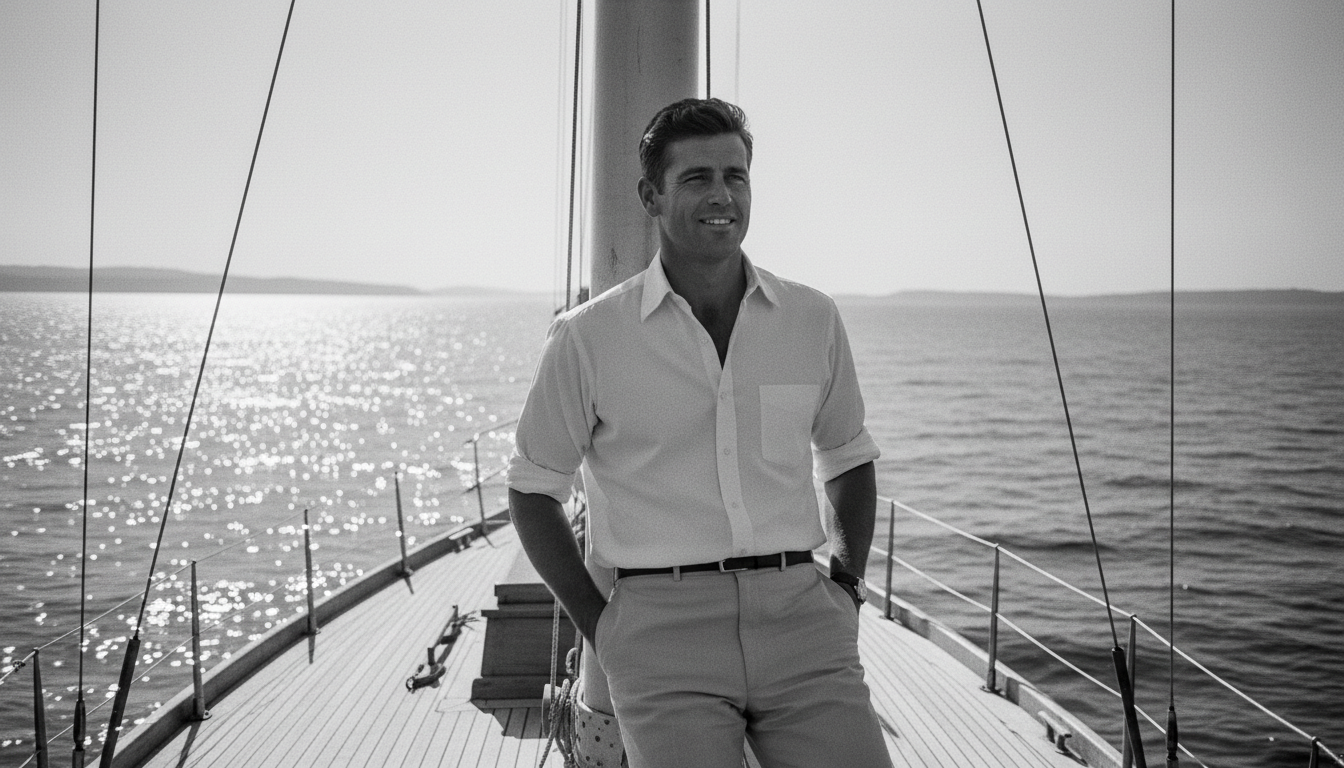 White shirt that changed how men dress forever
