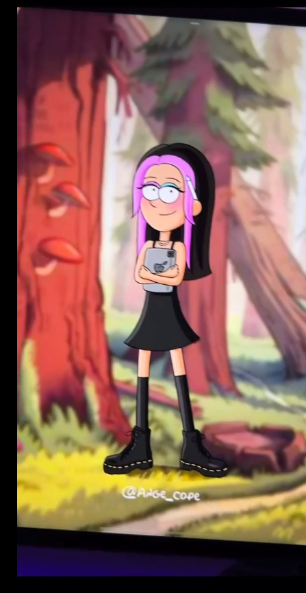 I drew myself as a Gravity Falls character, surprising cartoon style ...