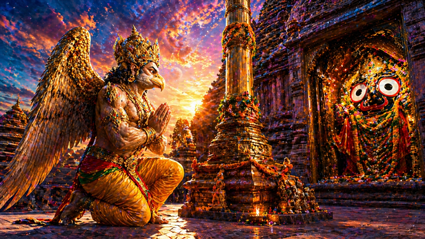 Why devotees touch this pillar before darshan