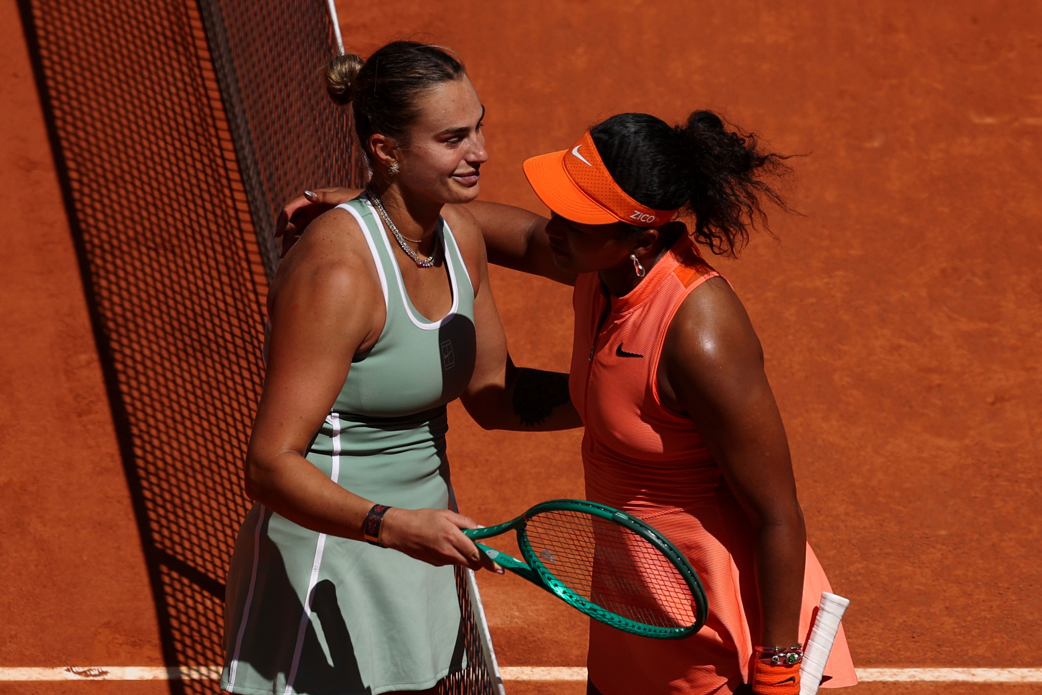 Osaka to battle Sabalenka in late-night French Open blockbuster