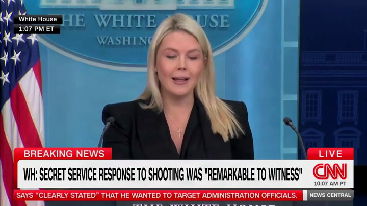 Leavitt makes jaw-dropping attack on 'Democrats' for shooting
