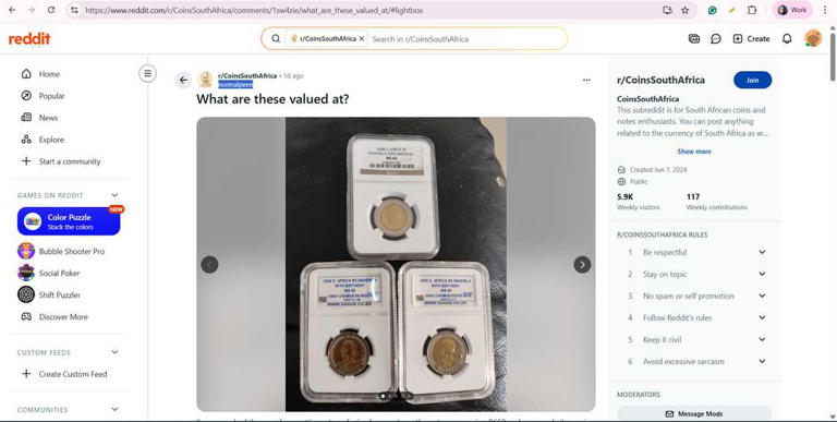 Sell more to collectors: Owner seeks professional valuation of MS66 ...