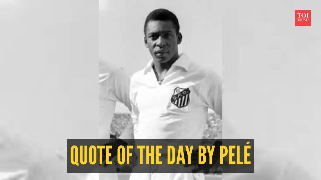 Quote of the day for kids by Pelé: "Success is no accident. It is hard ...
