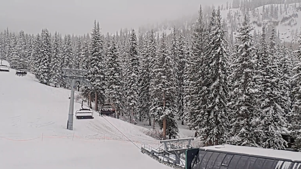 It's snowing in Utah, but only three of the state's resorts are open