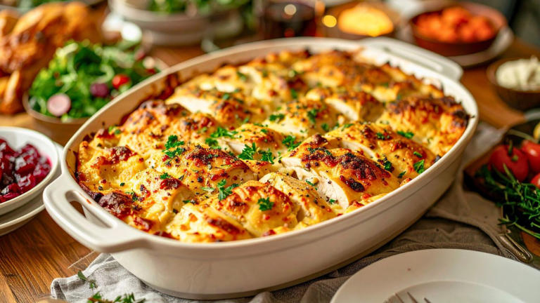 I helped my friend prep her secret casserole and then shared the recipe ...