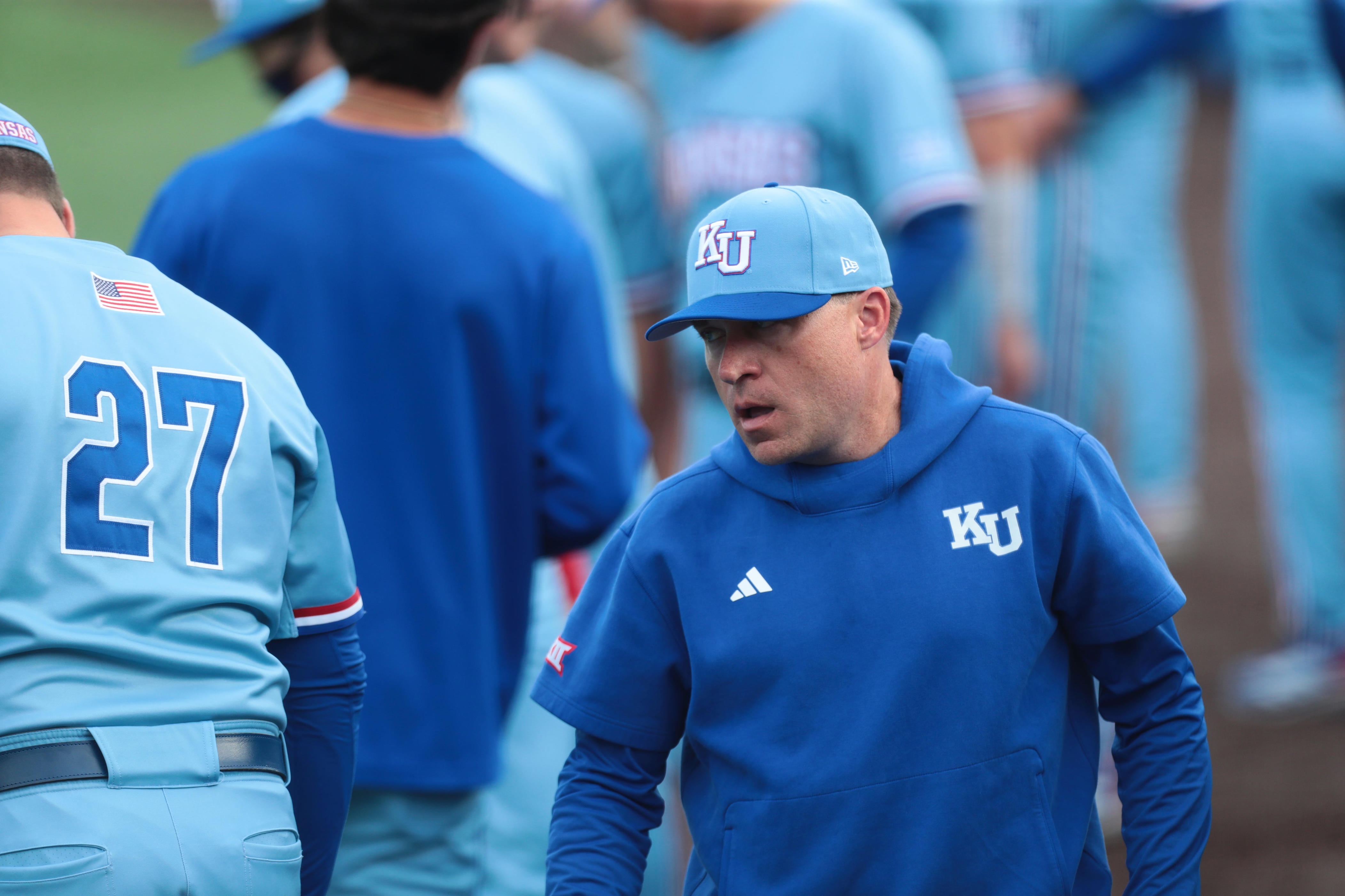 KU baseball coach Dan Fitzgerald addresses speculation on his future