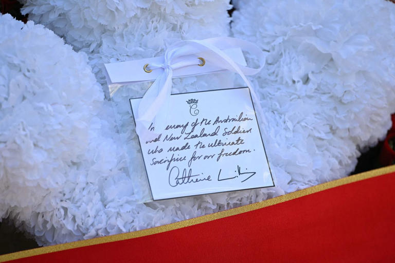 Kate Middleton leaves emotional handwritten message at royal event