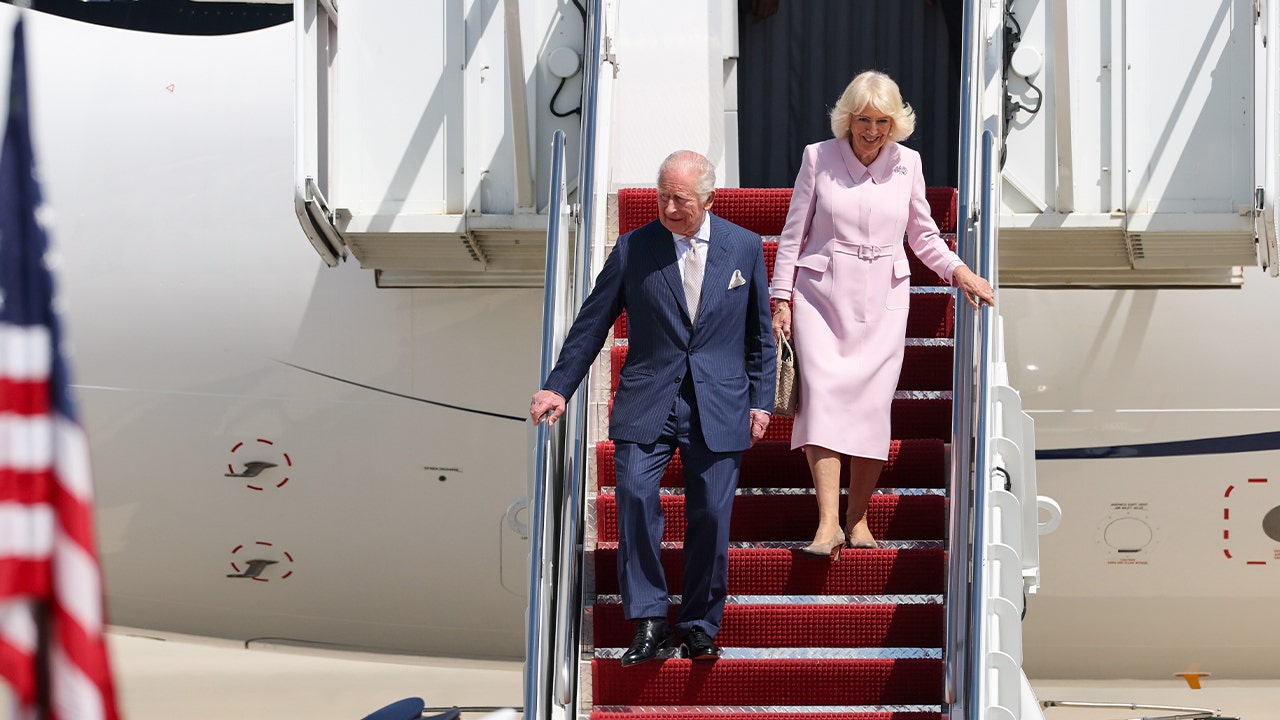 King Charles, Queen Camilla touch down in US for historic first visit ...