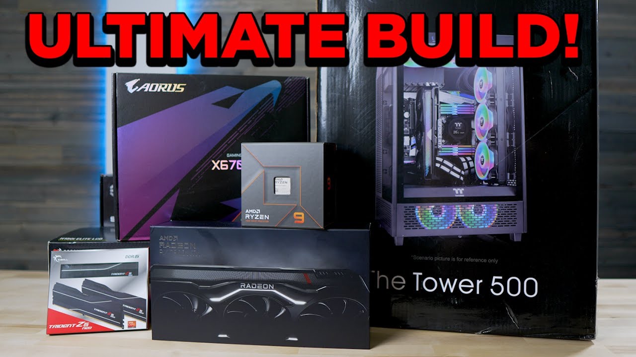 Monster 7900 XTX & Ryzen 7950X build!