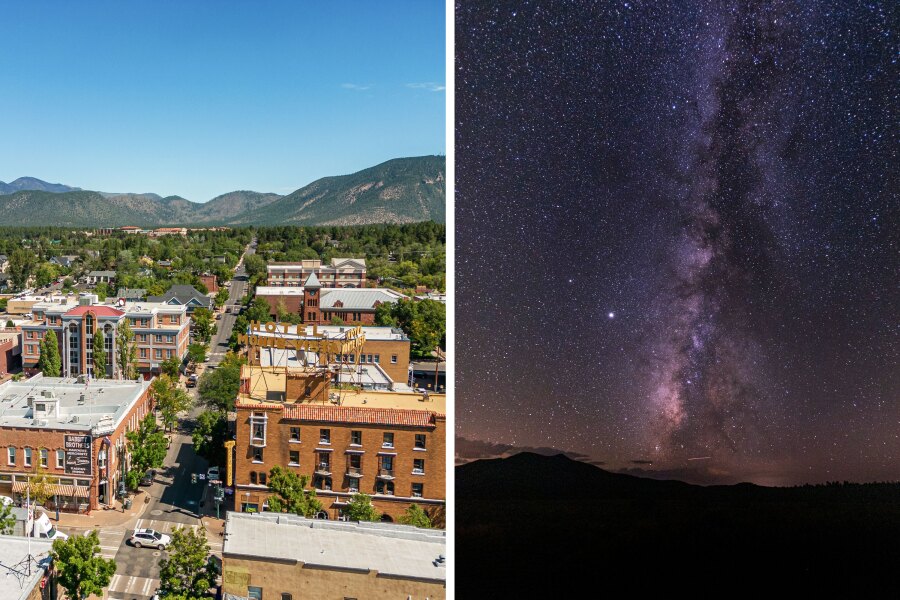Travel and restaurant guide to Flagstaff, Arizona