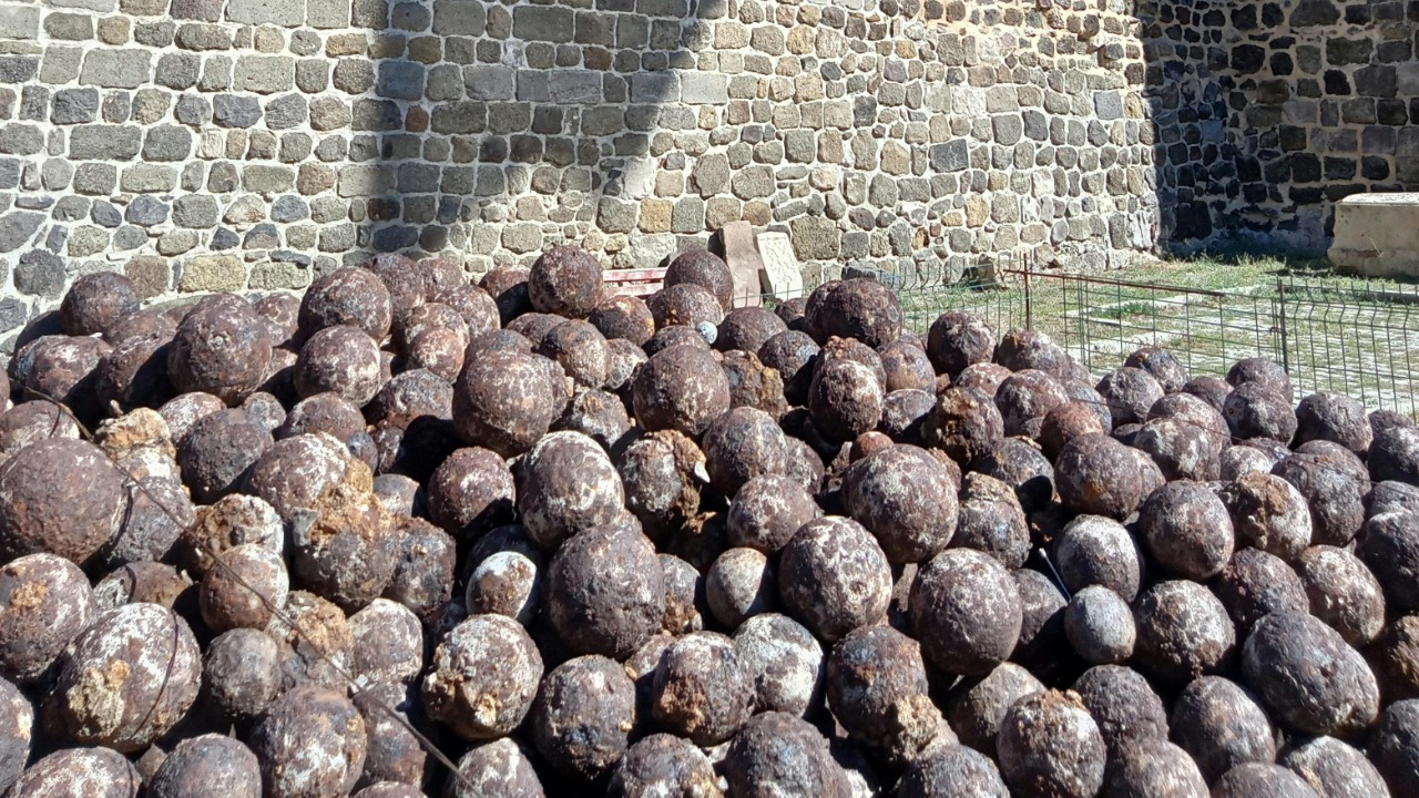 Nearly 500 medieval cannonballs unearthed at a construction site in Belgium