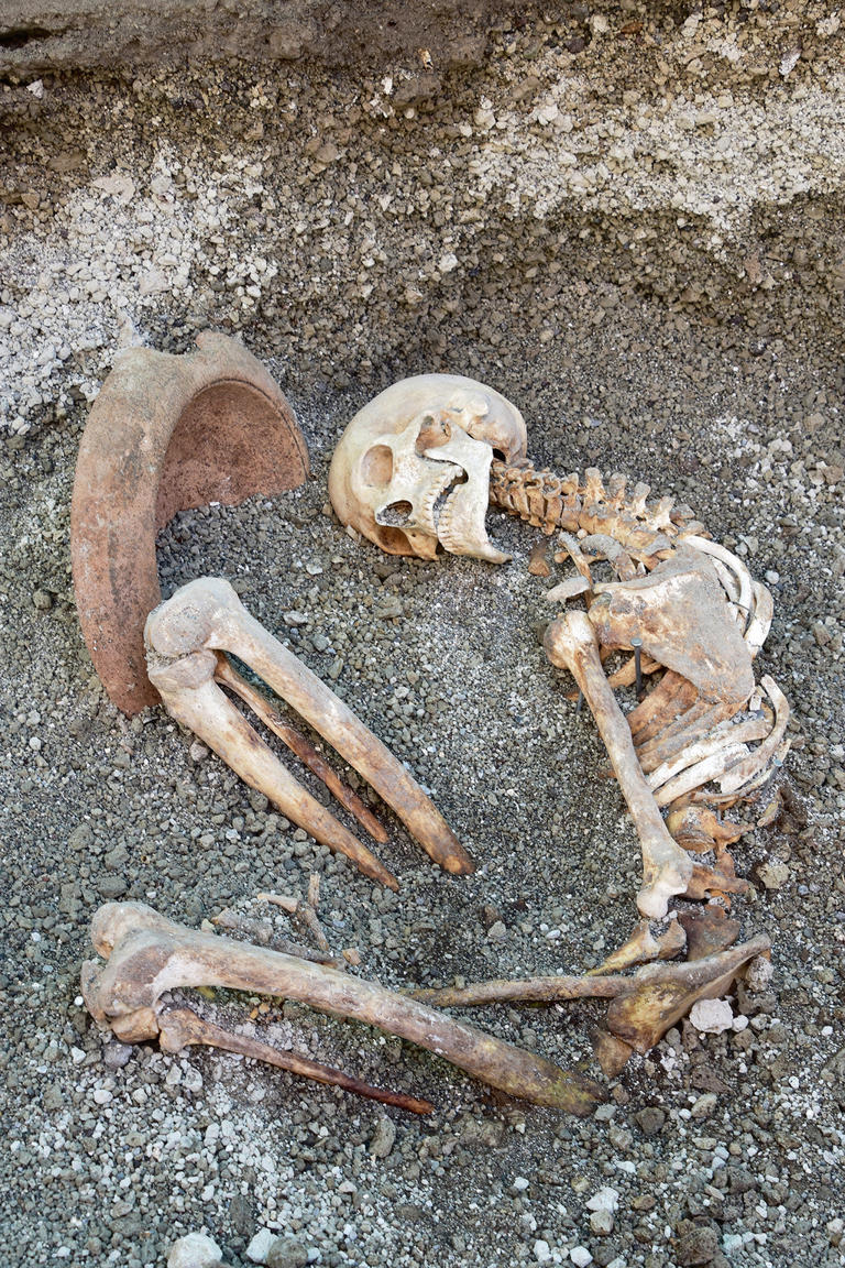 Archaeologists at Pompeii use AI to reconstruct the face of a man ...