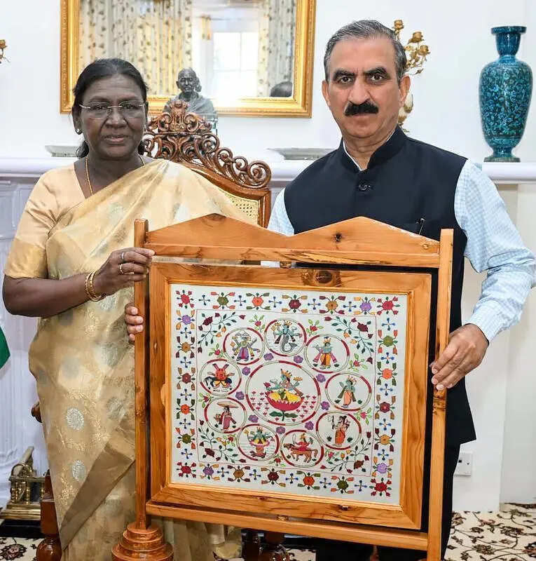 President Murmu arrives in Shimla on 5-day HP visit