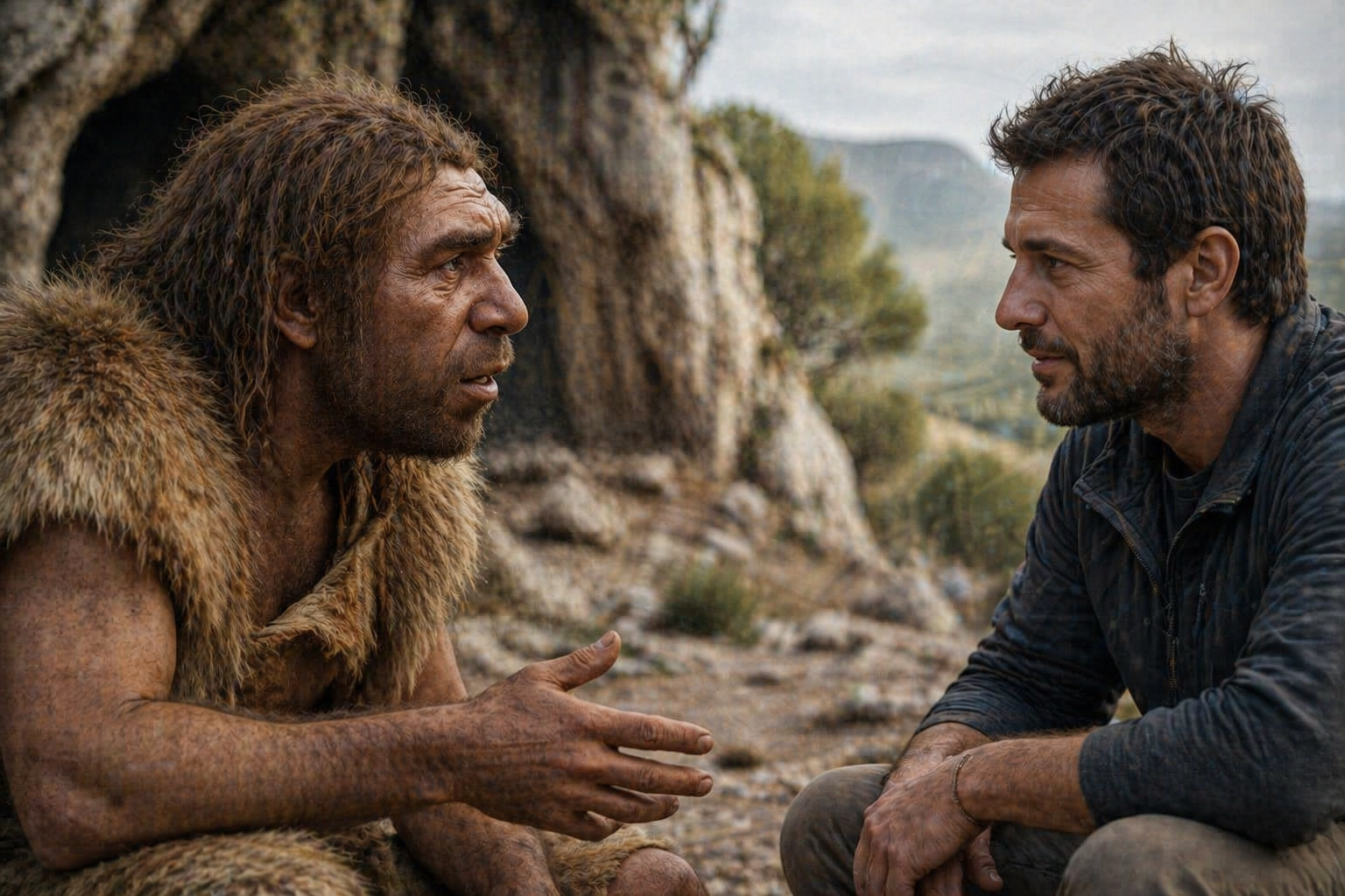 Humans and Neanderthals share ancient DNA linked to human language