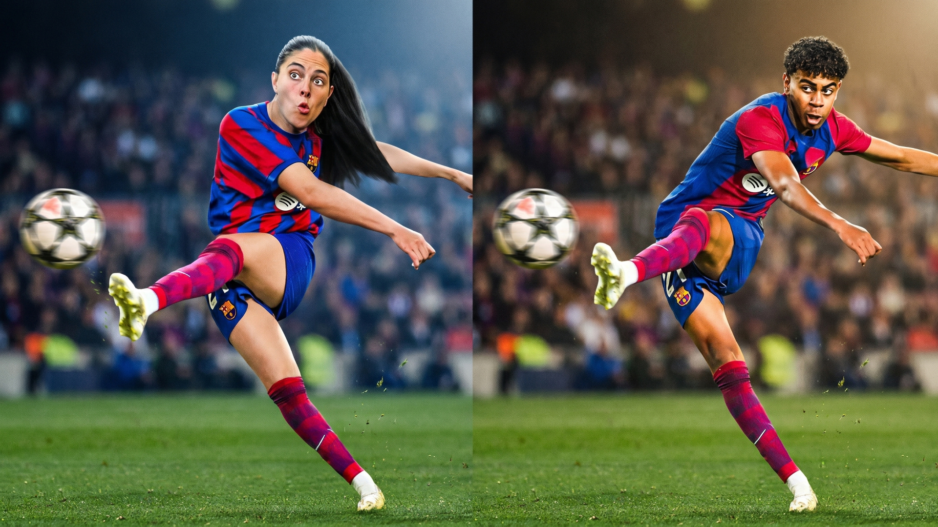 I recreated Lamine Yamal's best goals!⚽