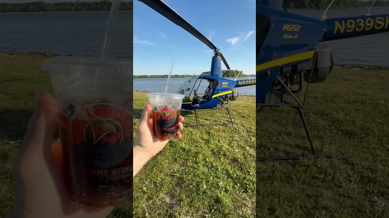 Come fly with me to grab a soda!