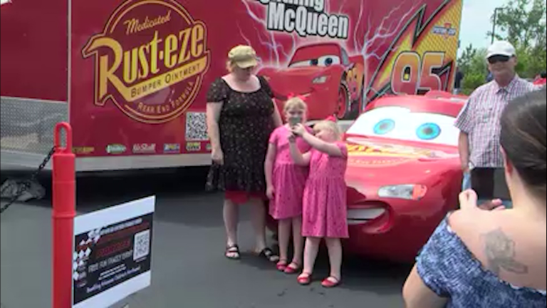 Race car parade raises money for Arkansas Children’s Hospital